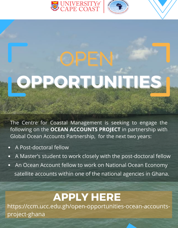 Open Opportunities - Ocean Accounts Project in Ghana | ACECoR